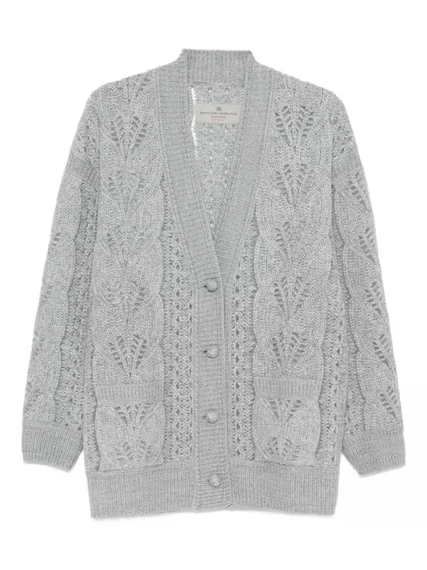 Ermanno Scervino Cable-knit Button Cardigan