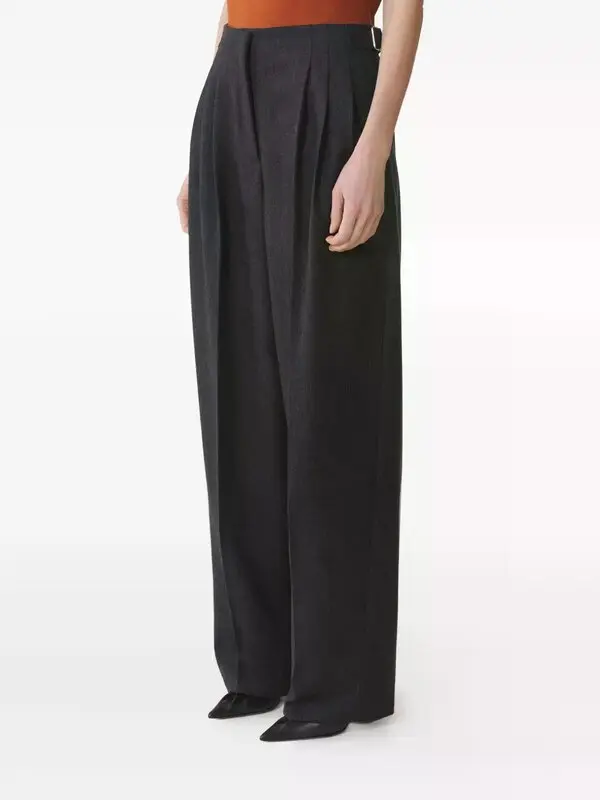 LANVIN Buckled Tailored Trousers