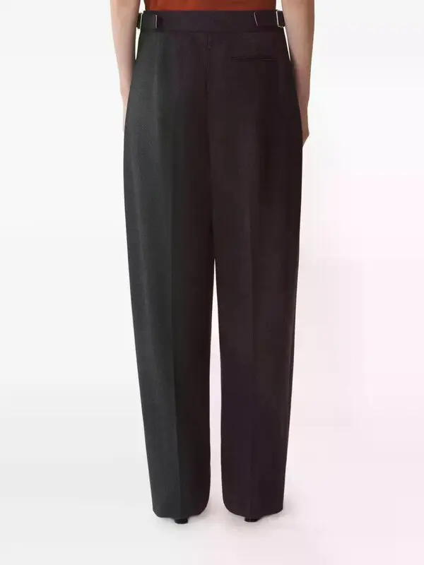 LANVIN Buckled Tailored Trousers
