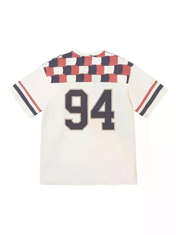 Supreme Patchwork Yoke Football T-shirt - White