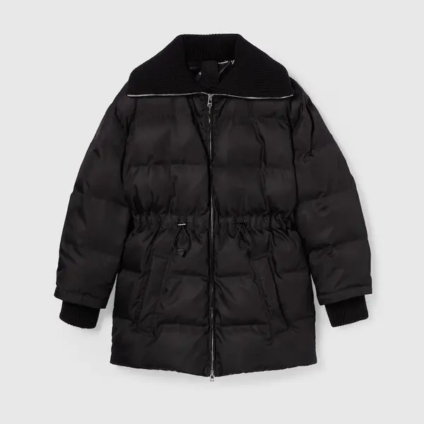 Gucci Gabardine Fine Nylon Jacket With Logo
