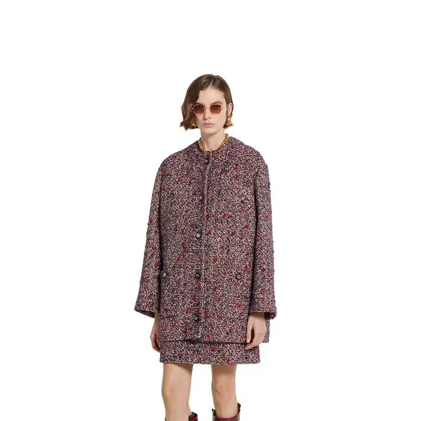 Gucci Wool Bouclé Jacket - Blue