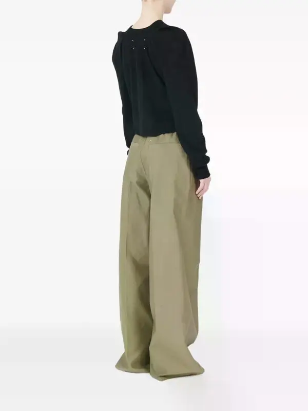 MAISON MARGIELA Puff-shoulder Wool Sweater