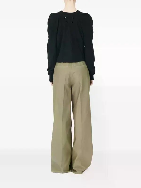 MAISON MARGIELA Puff-shoulder Wool Sweater