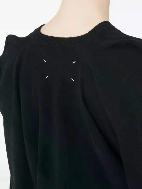 MAISON MARGIELA Puff-shoulder Wool Sweater