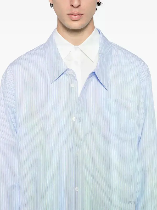 We11Done Logo-embroidered Shirt