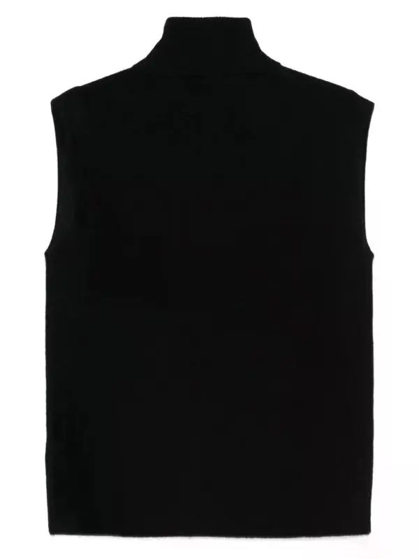 JOSEPH Sleeveless Turtleneck Vest
