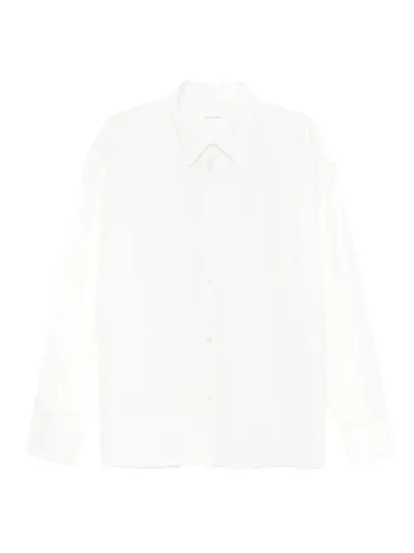 BERNER KUHL Long-sleeve Buttoned-up Shirt - White