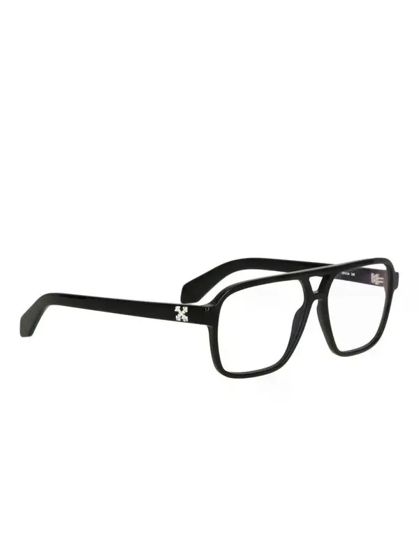 Off-White Rectangle Frame Glasses