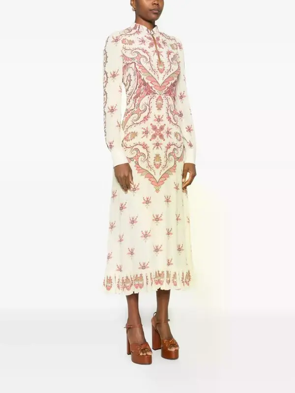 Etro Paisley-print Midi Dress