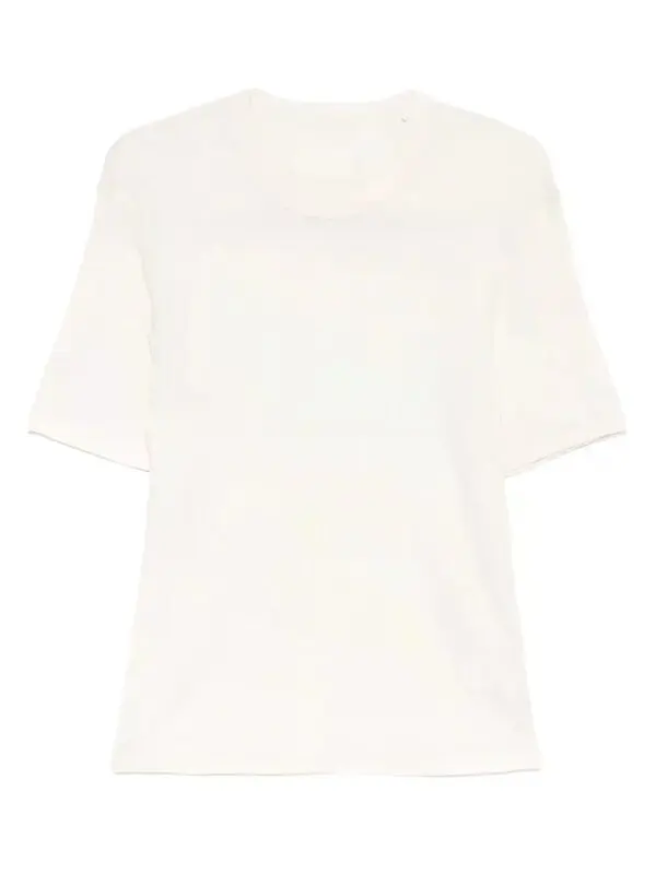 BERNER KUHL Short-sleeve Crew-neck T-shirt - White