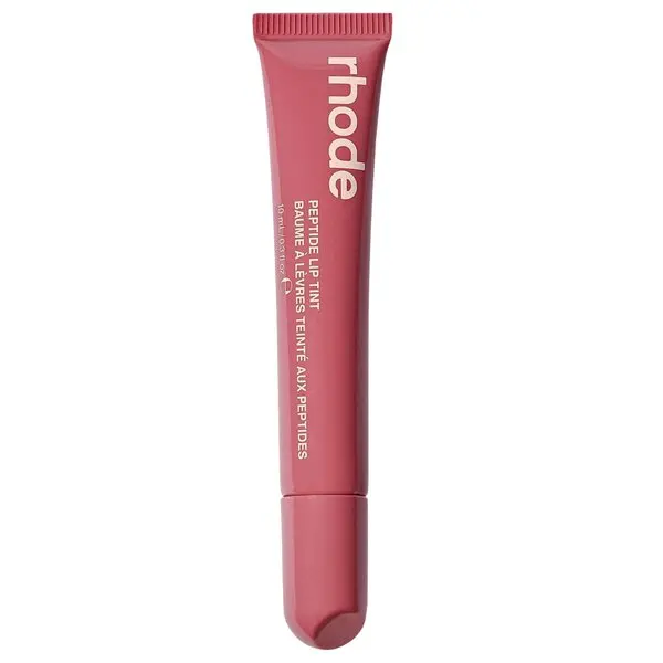 Rhode Peptide Lip Tint Nourishing Glaze - Salty Tan - Soft Mauve