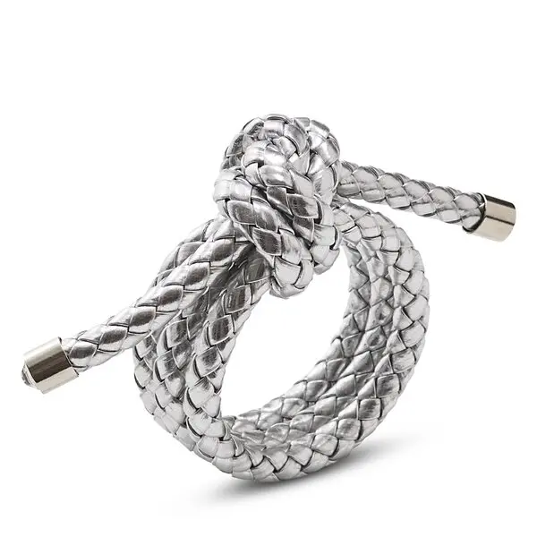 KIM SEYBERT Rope Knot Napkin Ring - Silver