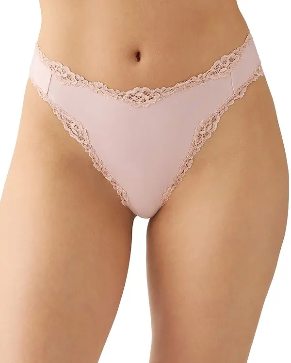 Wacoal B. Tempt'd Future Foundation High Leg Brief - Rose Smoke
