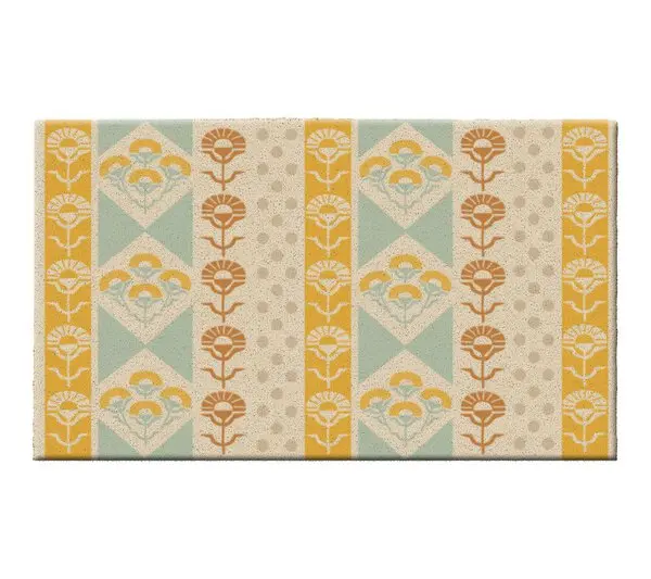 DESIGN IMPORTS Golden Gardens Doormat - One-color