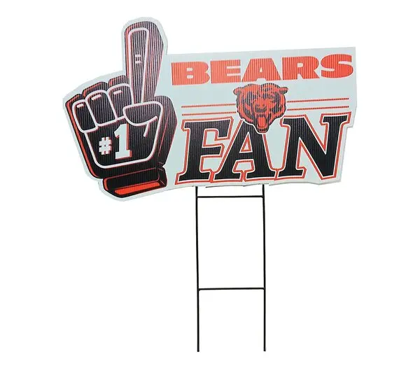 PEGASUS SPORTS Nfl #1 Fan Yard Sign - One-color