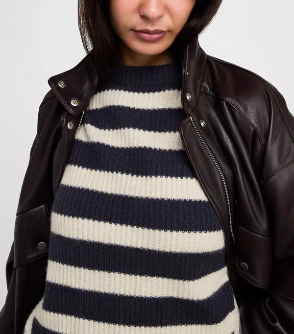 Max & Co. Striped Cashmere Sweater