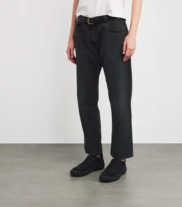 THE ROW Riaco Slim Jeans - Black
