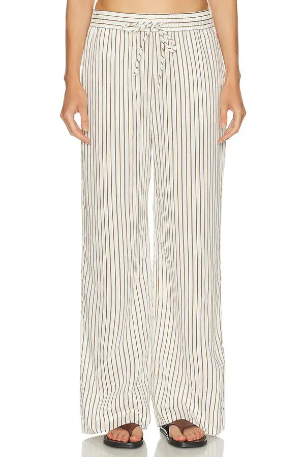 HOUSE OF DAGMAR Relaxed Trousers - Cream White