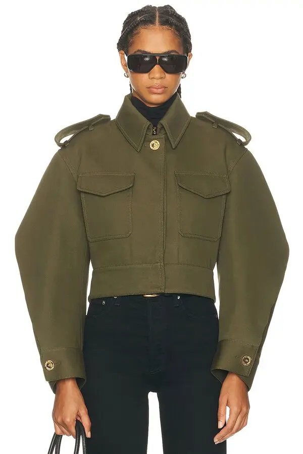 Givenchy Cropped Utility Jacket