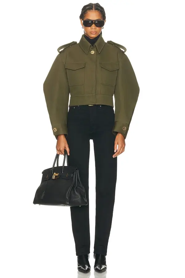 Givenchy Cropped Utility Jacket