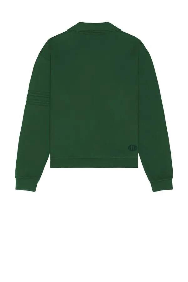 BODE Crew Polo In Green - Dark Green