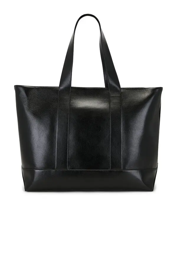 Alexander McQueen Shopper Tote - Black & Silver