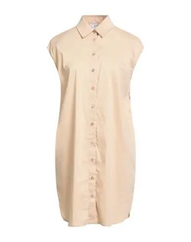 JIJIL Mini Shirt Dress - Beige