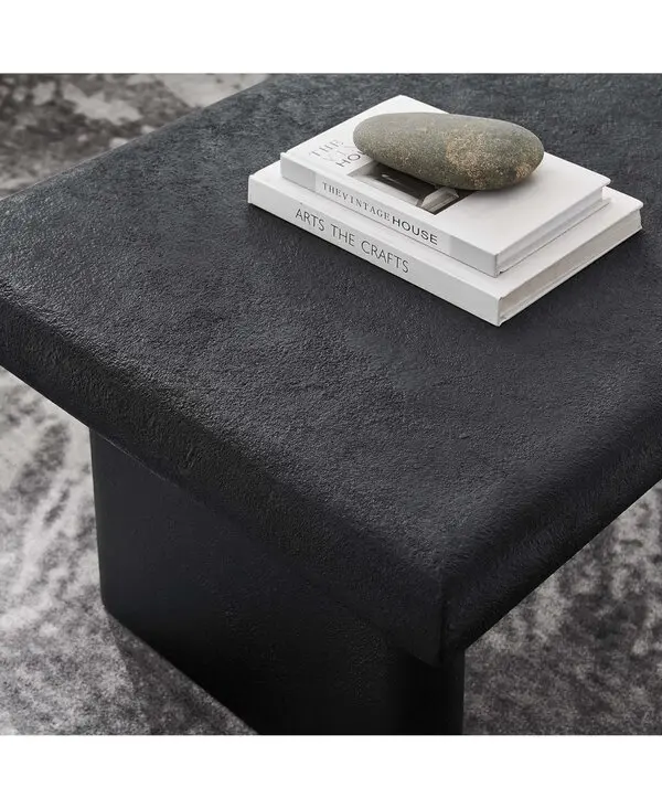 MODWAY Relic Concrete Textured Coffee Table