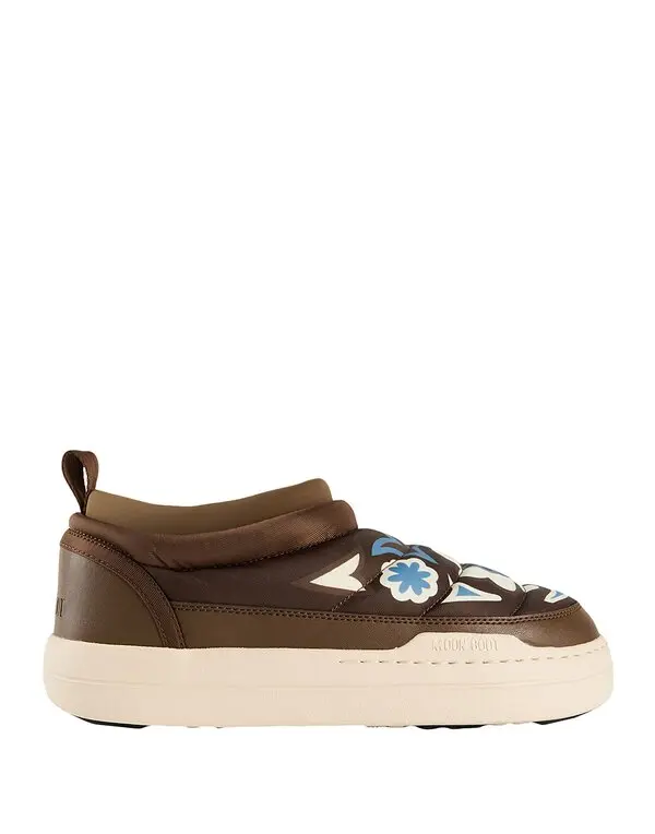 Moon Boot Mb Park Soft Flower Ankle Boots - Brown