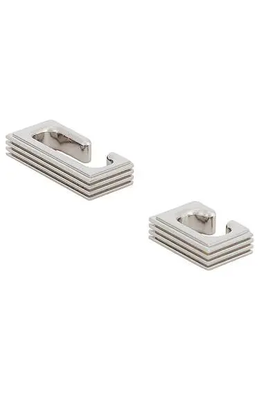 Khaite Empire Ear Cuffs - Silver