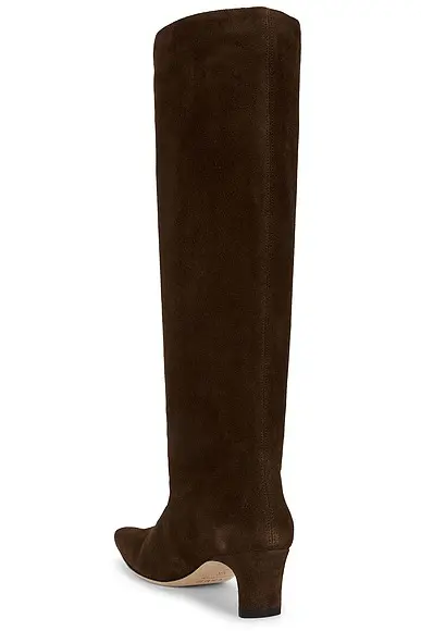 Staud Wally Suede Pull-on Boots