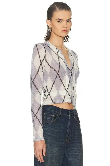 Acne Studios Kahoo Printed Cardigan