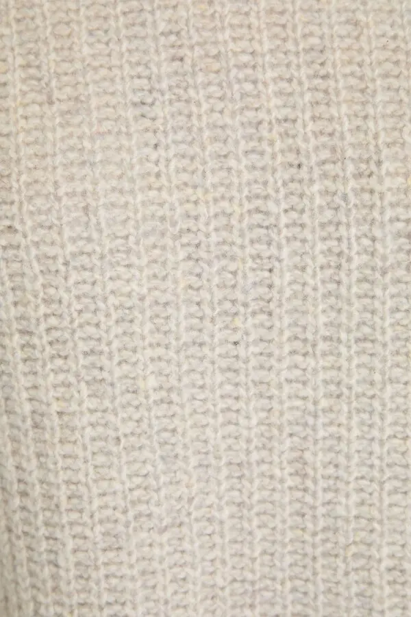 Vince Ribbed Donegal Cashmere Sweater