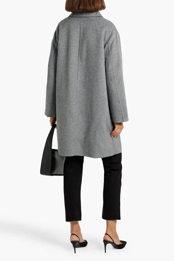 Vince Wool-blend Felt Coat
