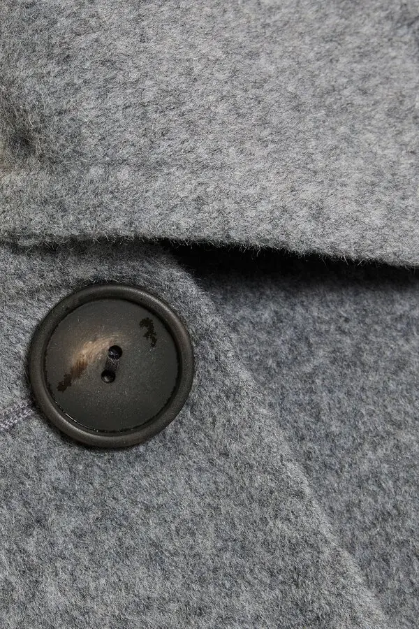 Vince Wool-blend Felt Coat