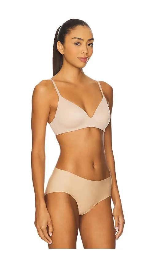 Calvin Klein Perfectly Fit Wirefree T-shirt Bra In Nude - Cedar