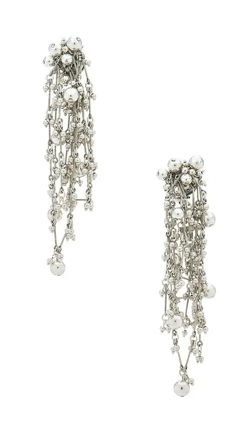 Isabel Marant Freya Clip Earrings - Silver