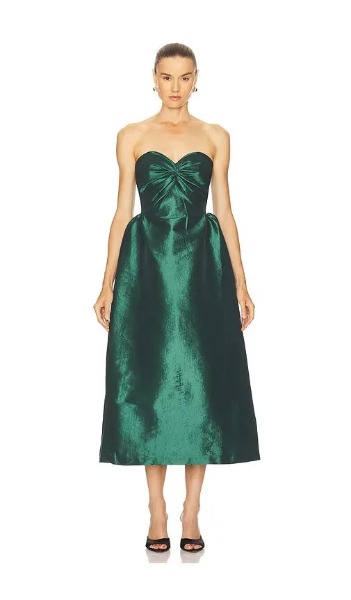 KIKA VARGAS Rose Dress