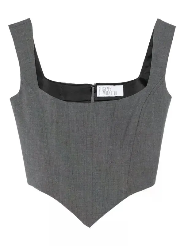 Giuseppe Di Morabito Sleeveless Cropped Top