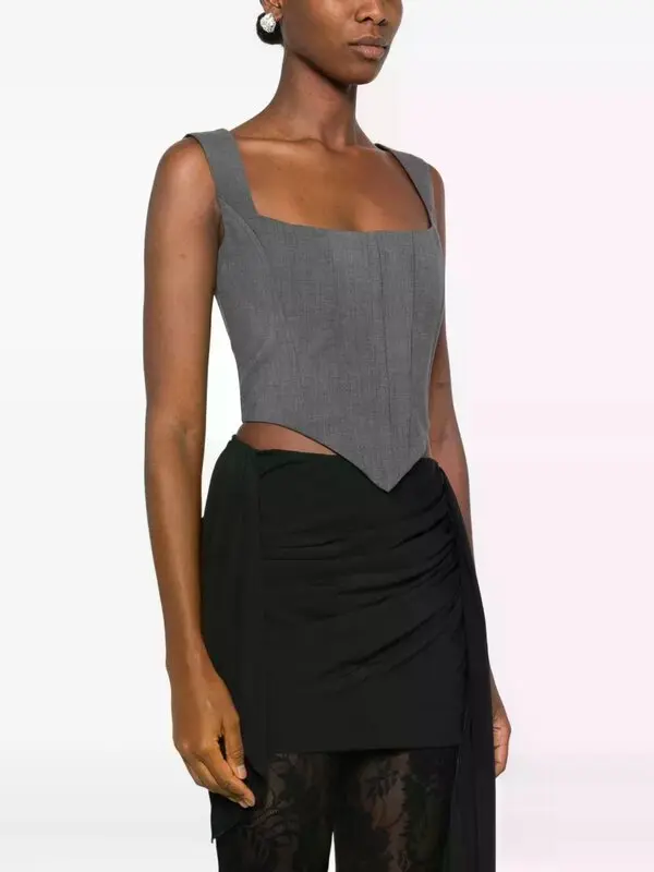 Giuseppe Di Morabito Sleeveless Cropped Top