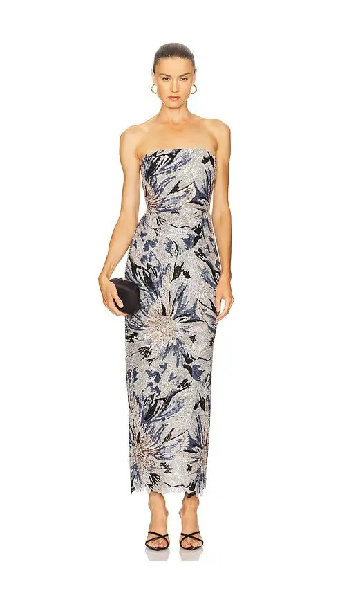 SAU LEE Meryl Sequin Gown