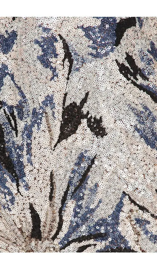 SAU LEE Meryl Sequin Gown
