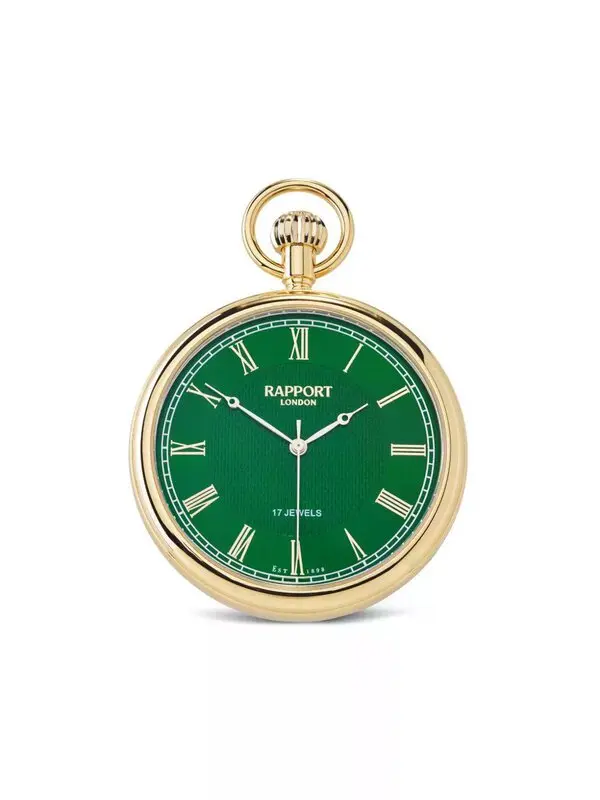 RAPPORT LONDON Mechanical Open-face Pocket Watch - Gold