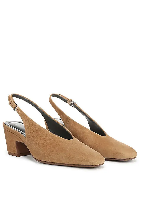 Franco Sarto Sutton Slingback Pumps - Taupe