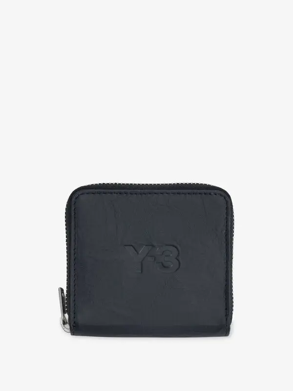 ADIDAS Y-3 Leather Wallet - Black