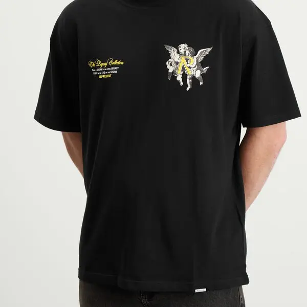 REPRESENT Legacy Cherubs T-shirt - Jet Black