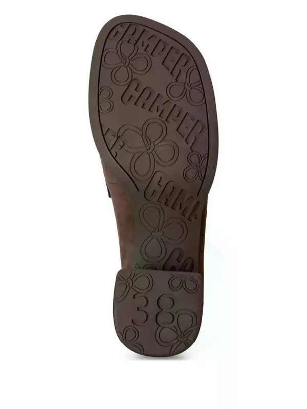 Camper 65mm Kora Block-heel Penny Pumps