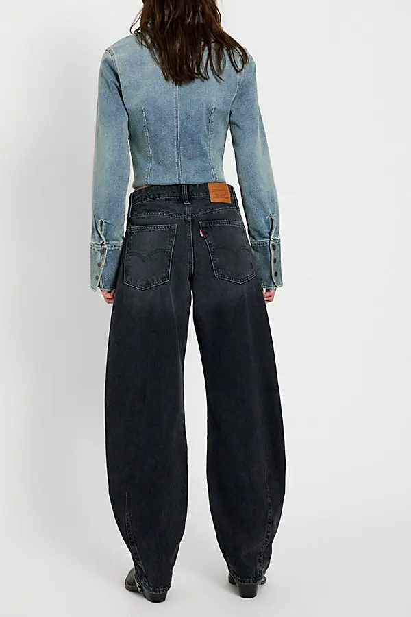 LEVI'S Baggy Dad Barrel Jeans - Rebel Edge Barrel