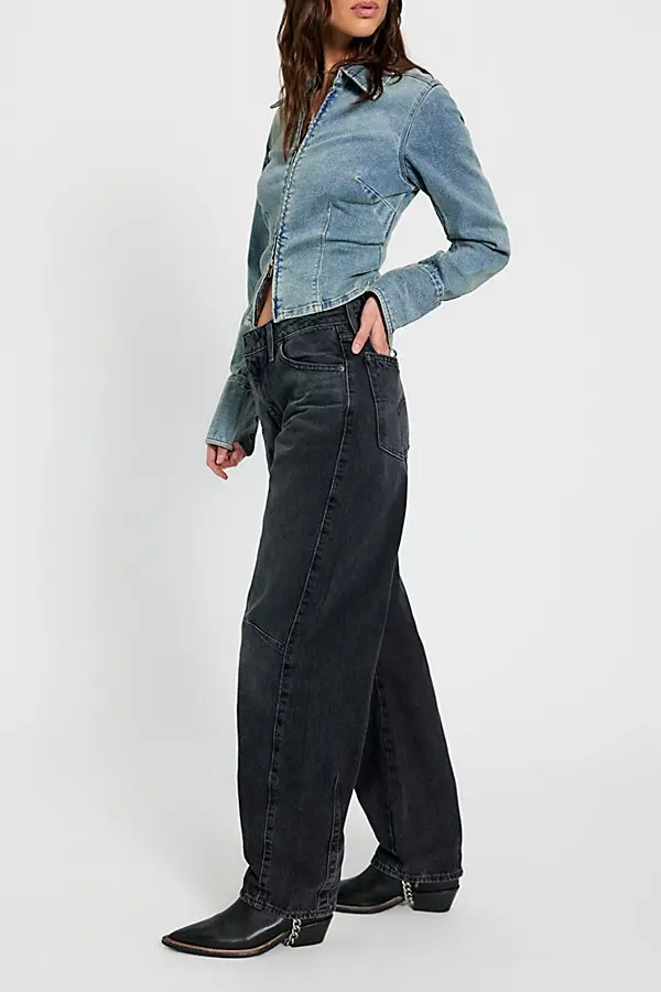 LEVI'S Baggy Dad Barrel Jeans - Rebel Edge Barrel